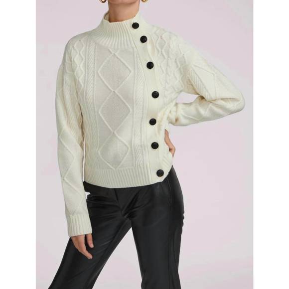 Generation Love | Sweaters | New Generation Love Selena Cable Button ...